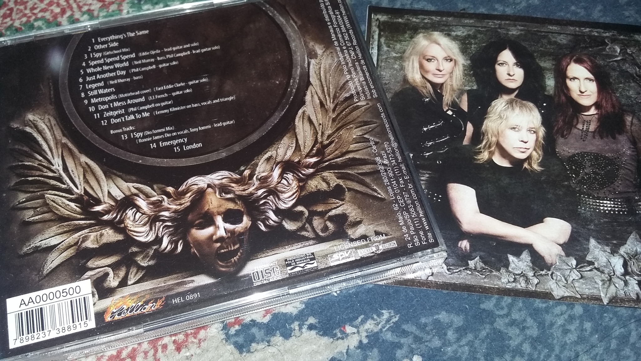 Sugestão do dia: Girlschool, “Legacy” - Headbangers Brasil