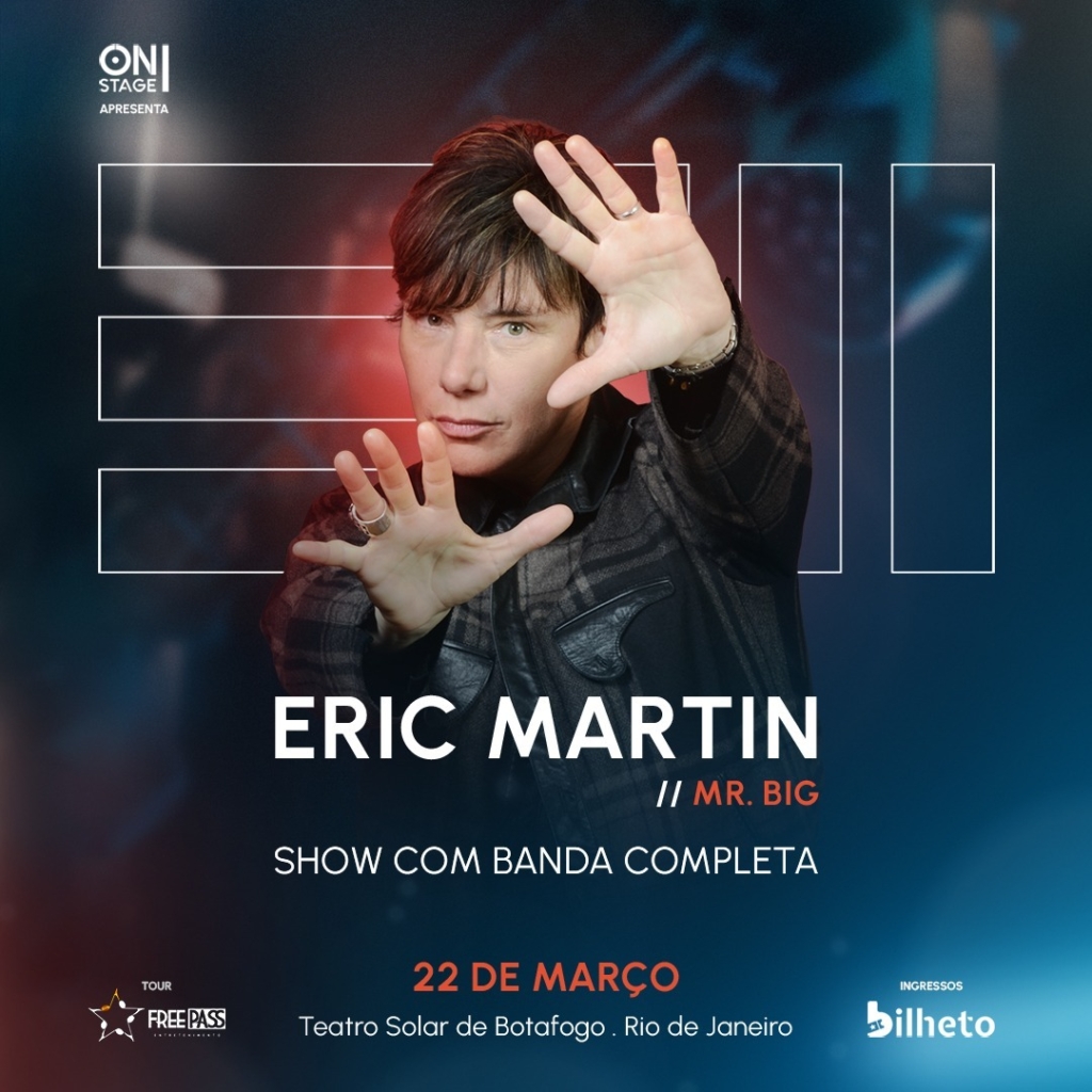Eric Martin confirma show no Rio de Janeiro em março de 2022 ...