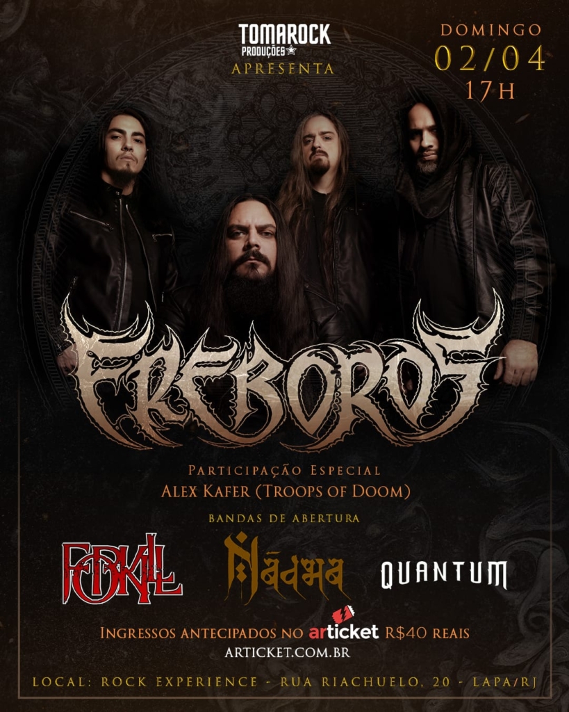 A máquina Death Metal Carioca vai estrear nos palcos - Headbangers Brasil