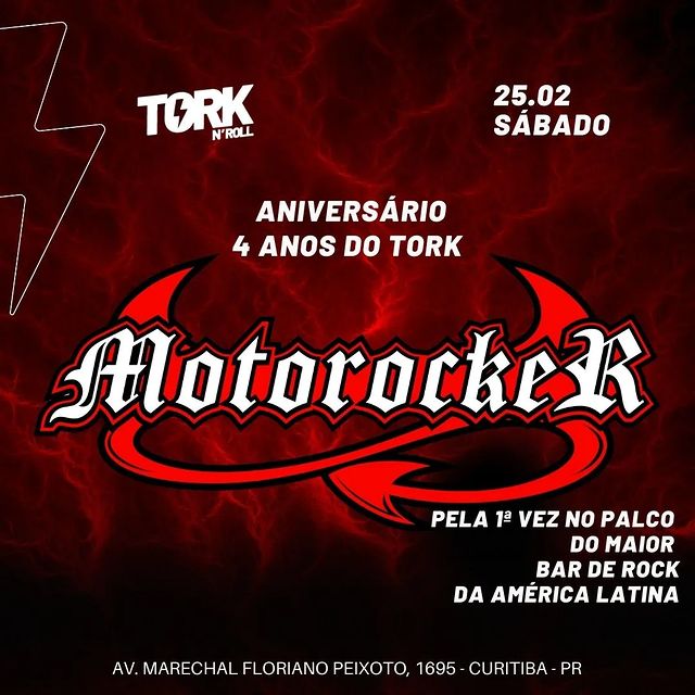 Motorocker anuncia apresentação especial no palco do Tork’n Roll ...