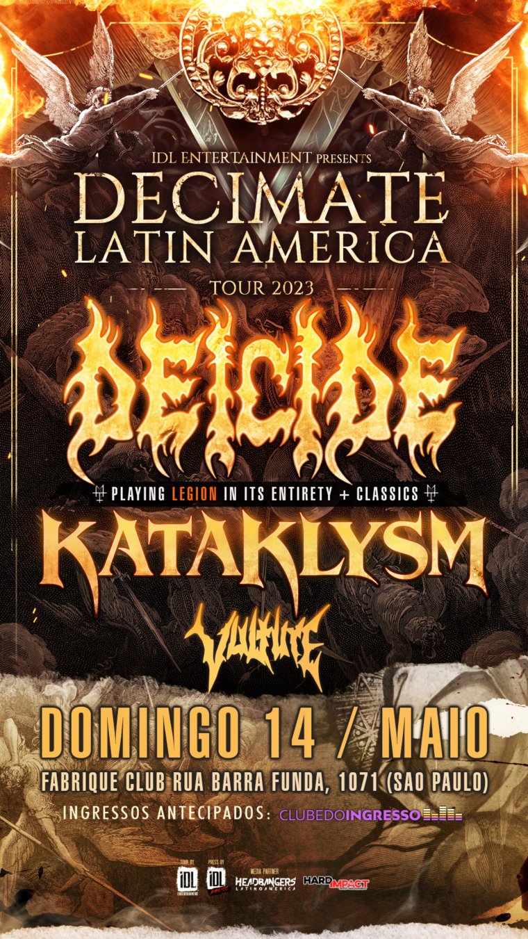 Decimate Latin America, uma noite de muito Death Metal - Headbangers Brasil