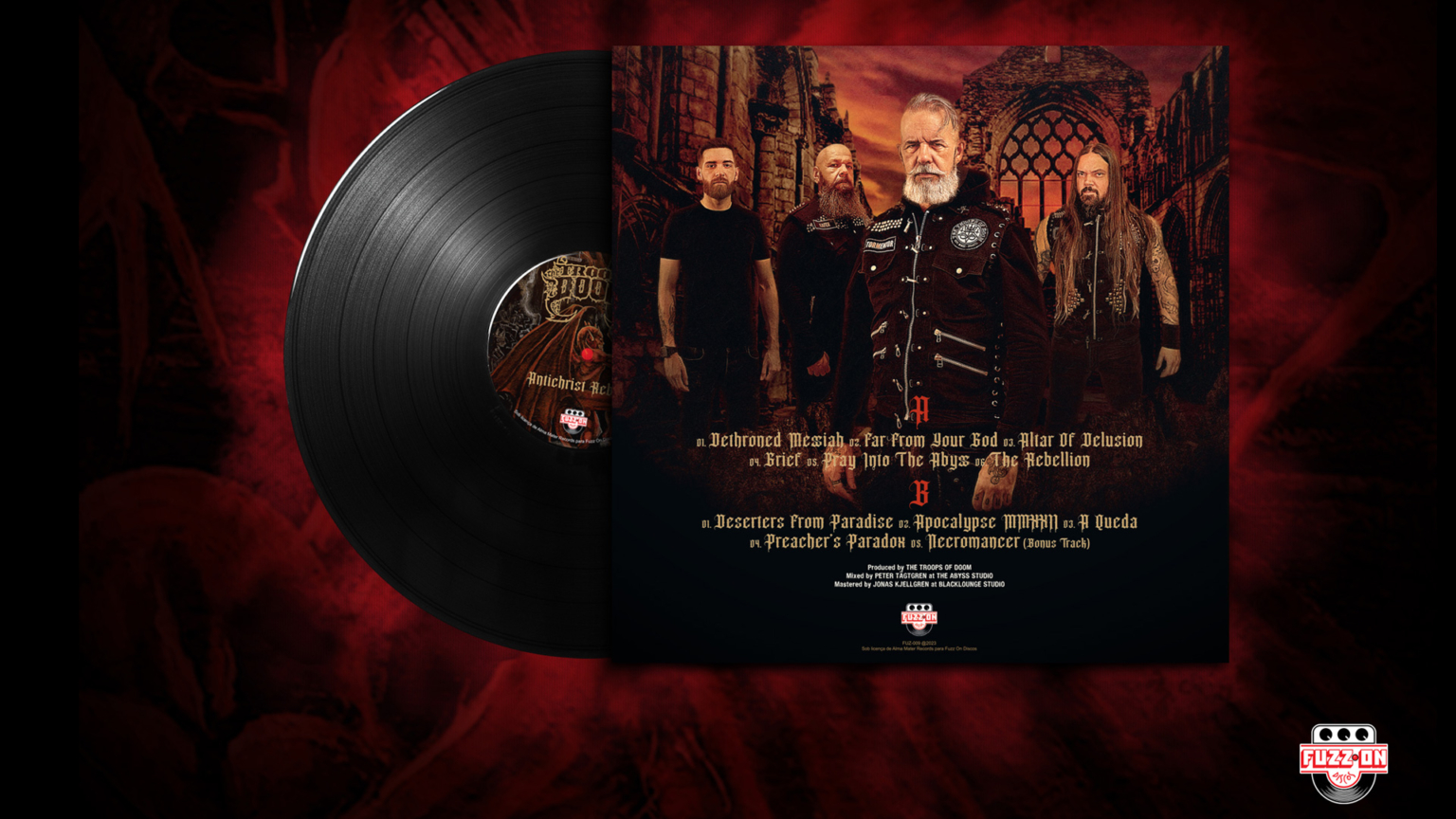The Troops of Doom: Fuzz On Discos lança ‘Antichrist Reborn’ em vinil ...
