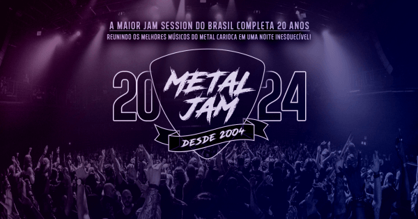 Metal Jam celebra duas décadas em solo carioca, com apresentação de ...