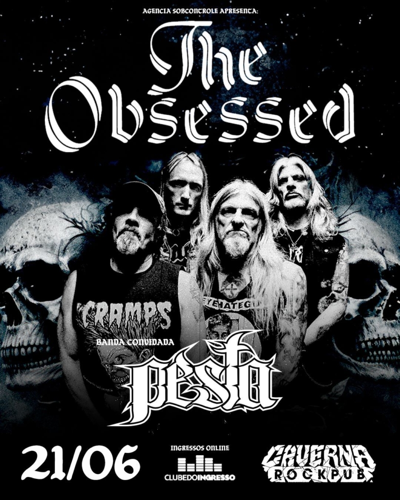 Em sua passagem pelo Brasil, The Obsessed confirma show em Belo Horizonte - Headbangers Brasil