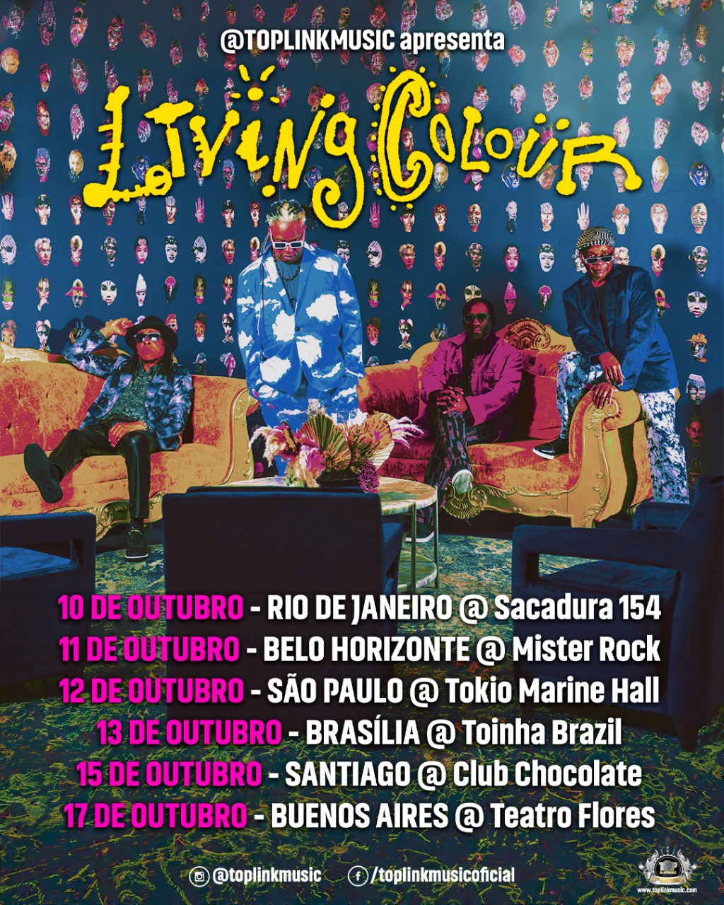 Classical Review: Début do Living Colour Continua Mais Vívido Que Nunca ...